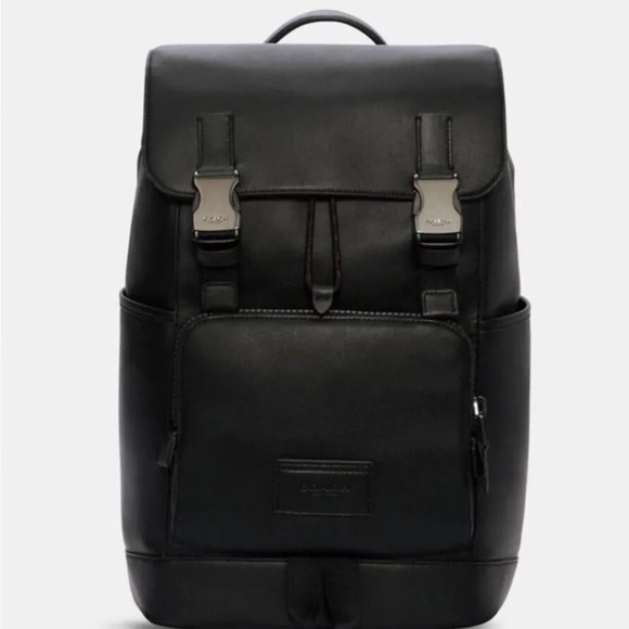 Coach | Bags | Mens Coach Leather Backpack | Poshmark
